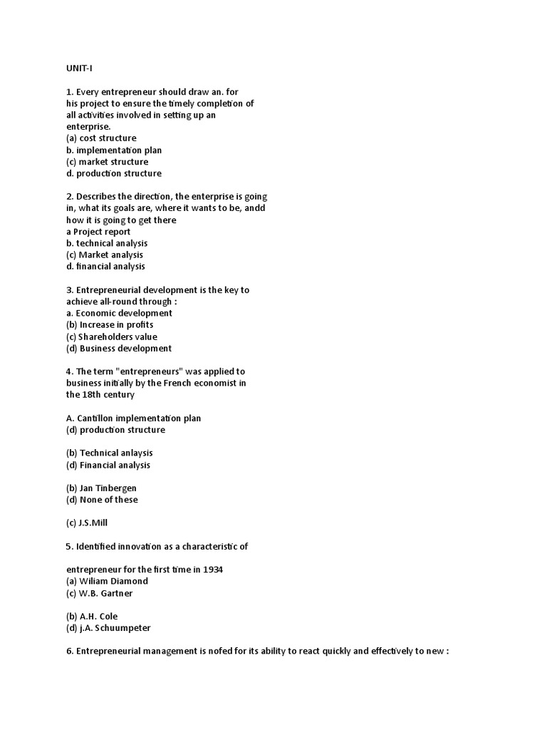 Management mcq2 | PDF | Corporate Finance | Entrepreneurship