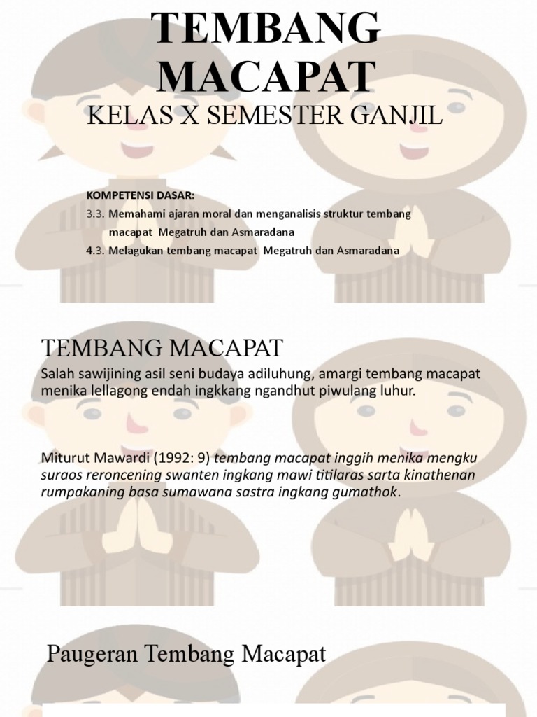 Tembang Macapat | PDF