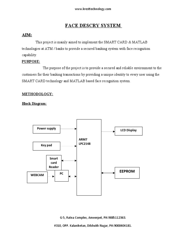 Smart Card Face Recognition System | PDF | Smart Card | Matlab