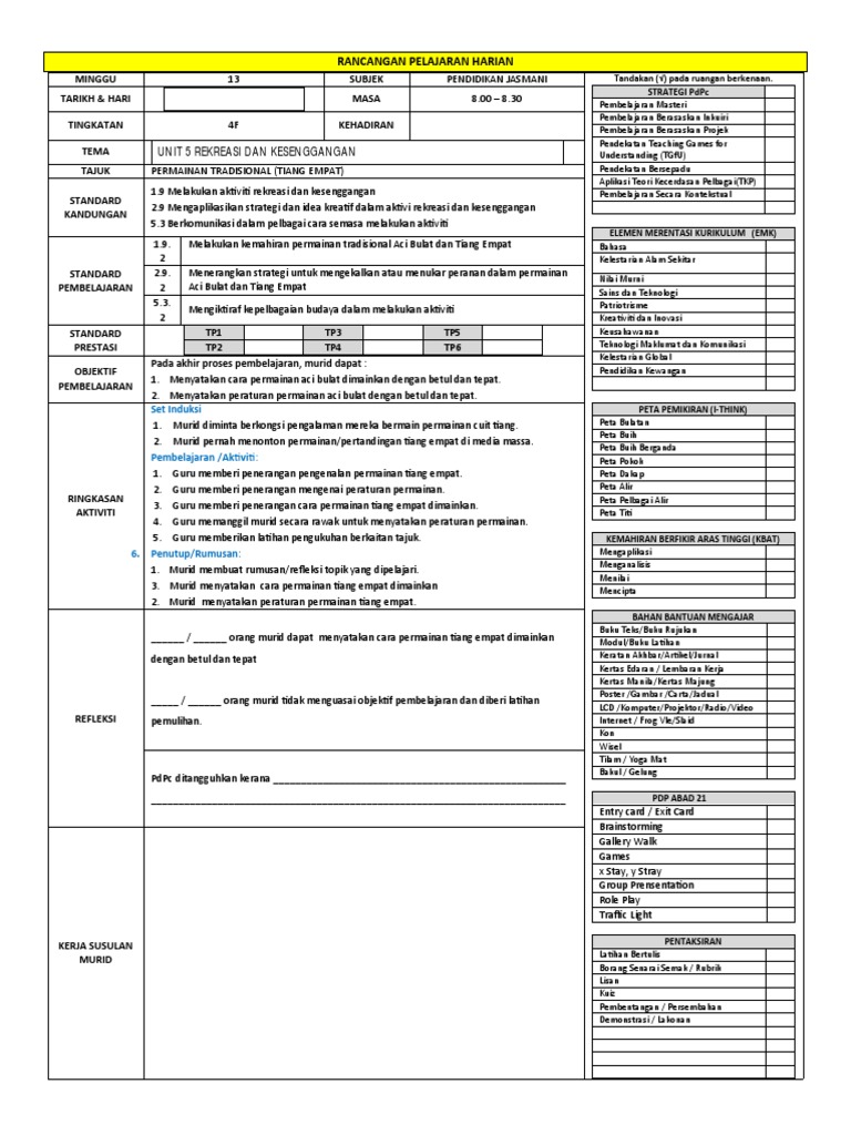 PJ F4 Tiang Empat | PDF