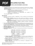 Interact and Interdependence | PDF | Grassland | Ecology