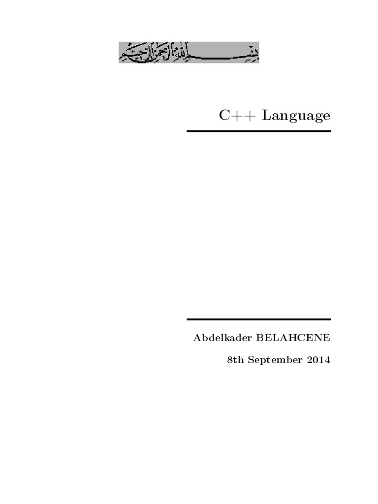 Notes On C Programming Language | PDF | Pointer (Computer Programming ...