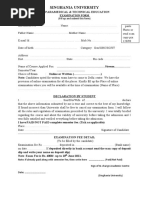 ANNEXURE-C - Study Certificate - Under Article 371 (J) | PDF