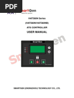 HAT600 ATS Controller User Manual | PDF | Power Supply | Mains Electricity