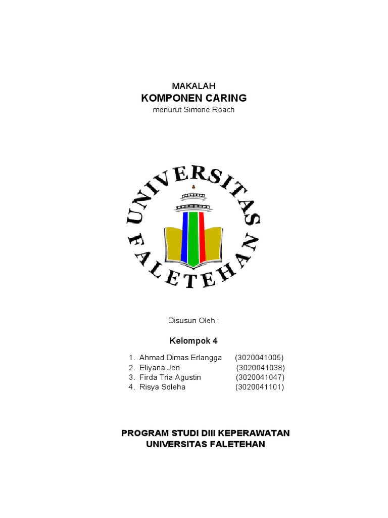 Makalah Komponen Caring Menurut Simone Roach (Kel4) | PDF
