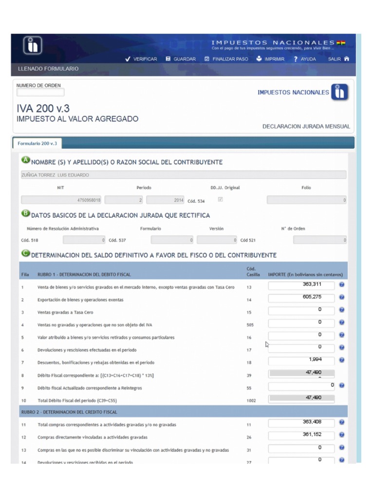 Form Iva C Dsctos | PDF | Business