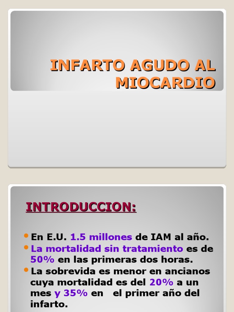 Infarto Agudo Al Miocardio Pdf Infarto De Miocardio Aterosclerosis