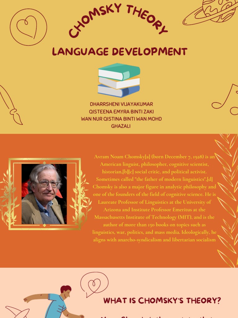 Chomsky Theory Language Development | PDF | Language Acquisition | Noam ...