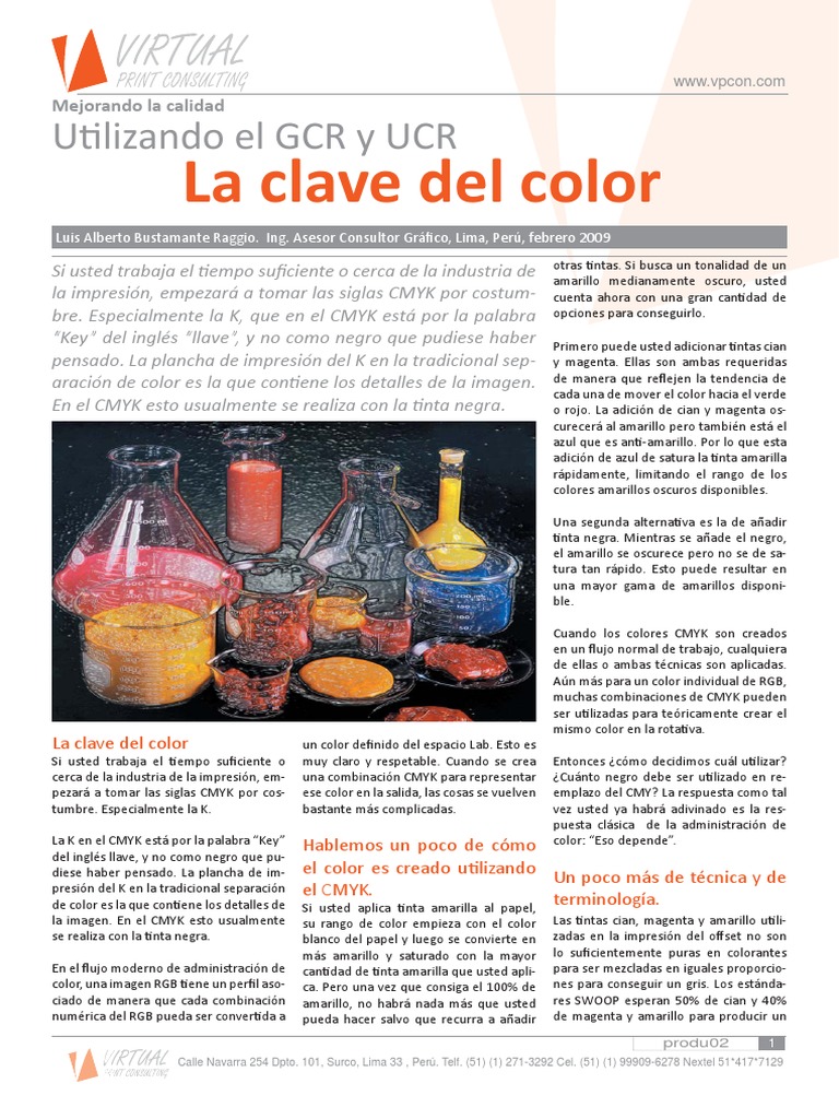 La Clave Del Color | PDF | Color | Espectro electromagnético
