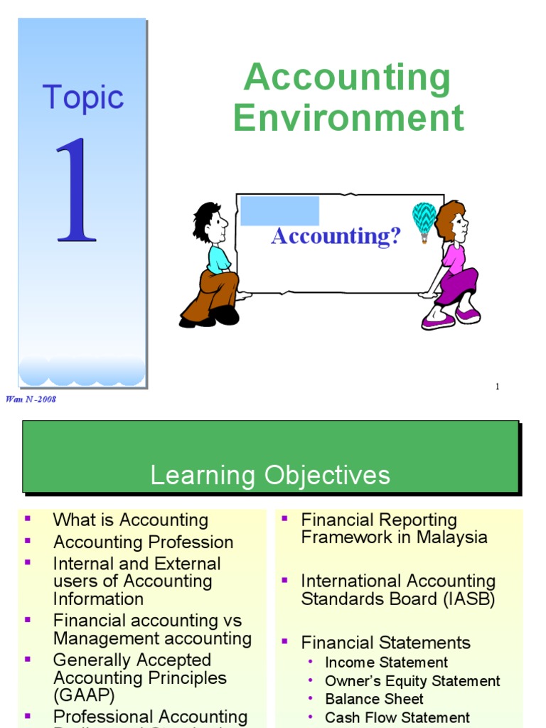 Topic: Accounting Environment | PDF | Accounting | International ...