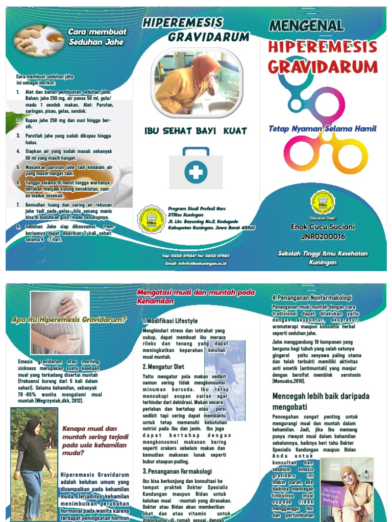 Enok Cucu Suciani - JNR0200016 - Leaflet Mual Muntah | PDF