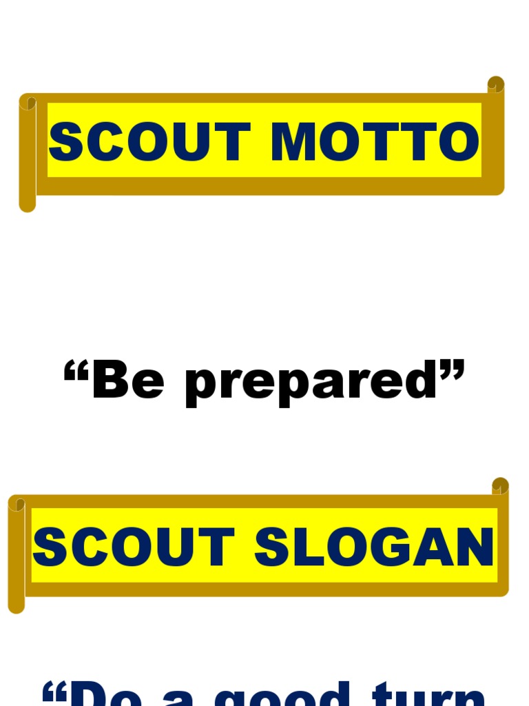 Scout Motto | PDF
