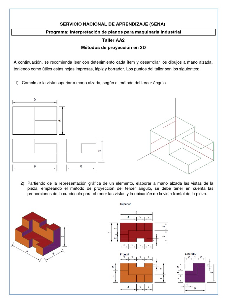 Proyección Ortográfica De Tercer ángulo