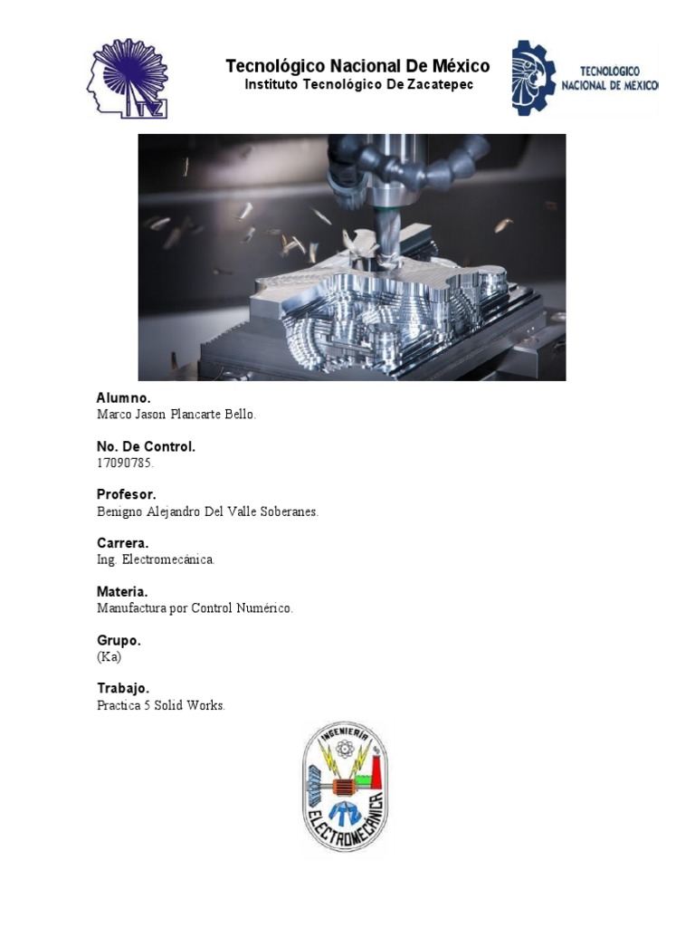 Practica 5 Solid Works | PDF