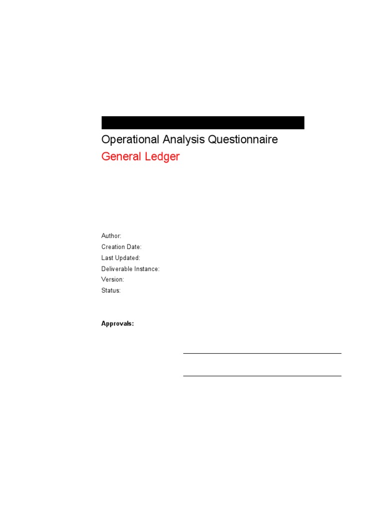 Questionnaire GL | Download Free PDF | Budget | Profit (Economics)