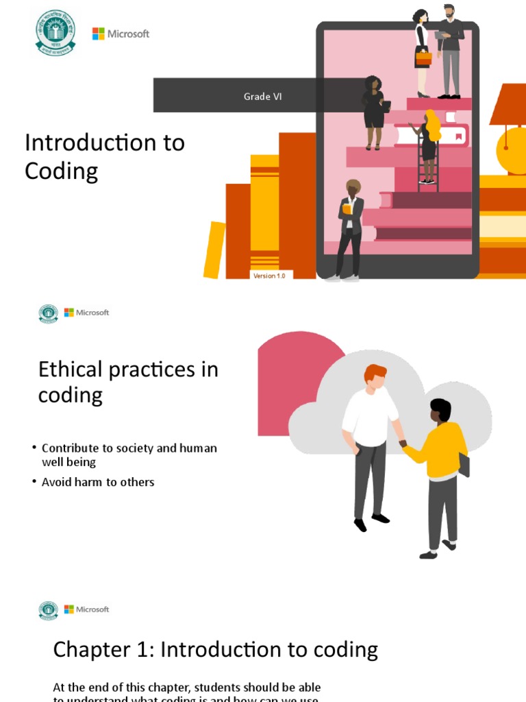 Introduction To Coding: Grade VI | PDF | Data Type | Control Flow