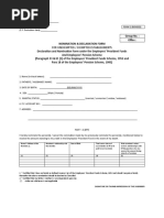 PF Nomination Form (Form 2) - SAMPLE | PDF | Social Institutions ...