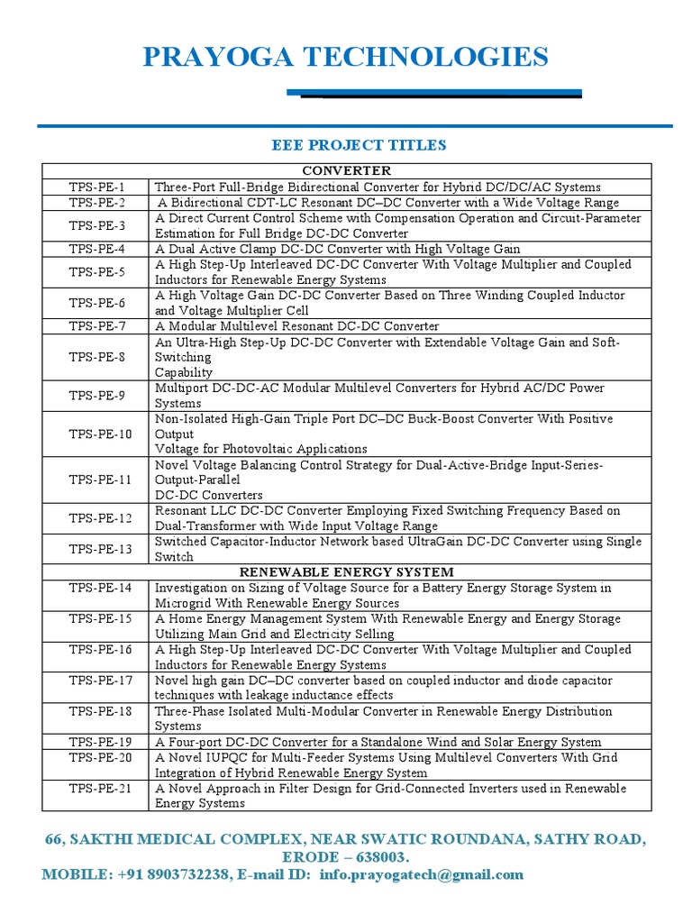 Eee Latest Topics 2020-21 | PDF | Power Inverter | Electric Motor