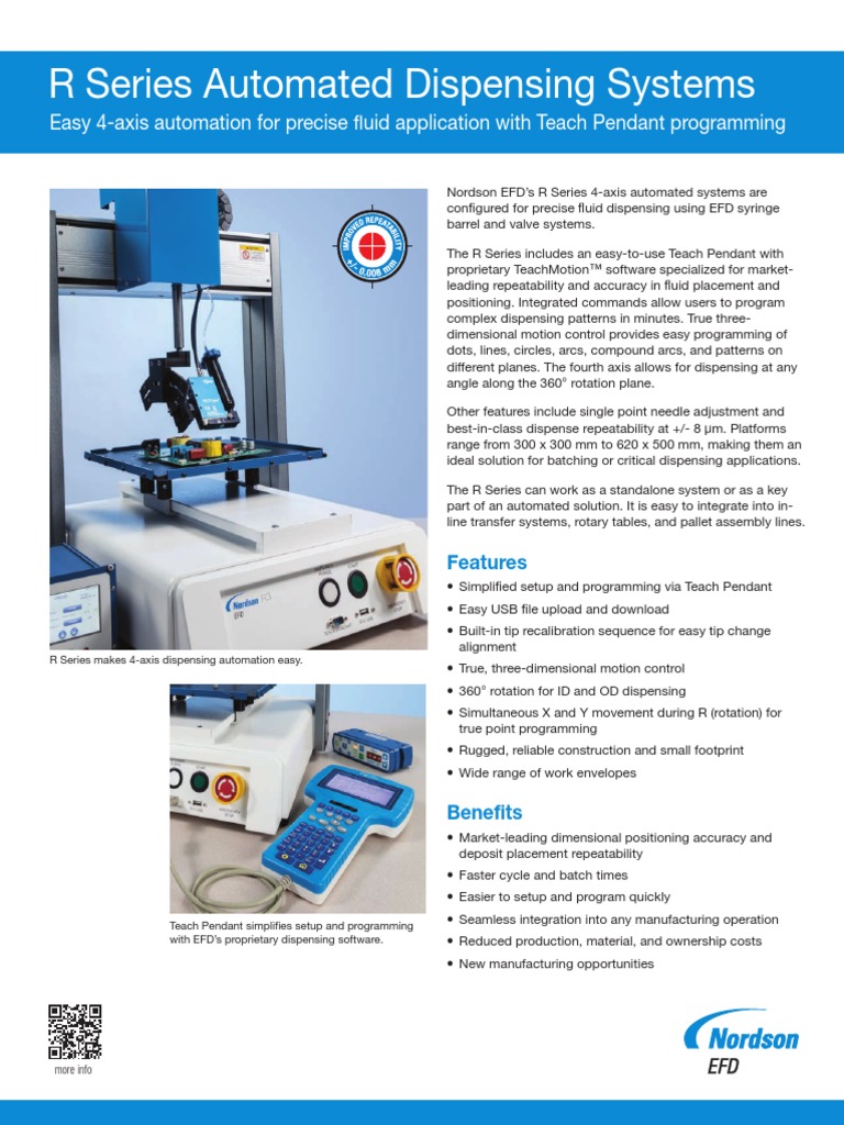 R Series Automated Dispensing Systems | PDF | Automation | Computer Science