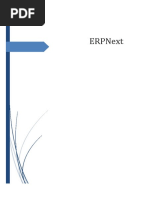 ERPNext Training | PDF