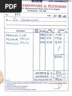 GST Cloth Invoice Template | PDF