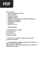 Test Psicotécnico - Matemáticas | PDF | Violencia | Deportes