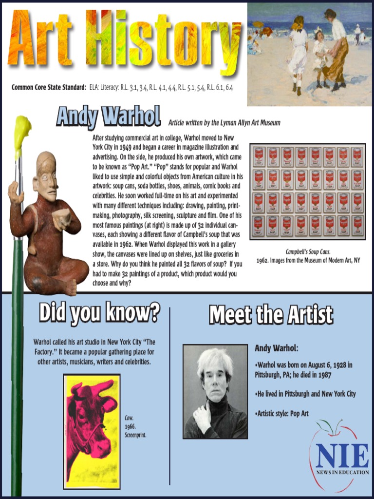 Andy Warhol: Meet The Artist Did You Know? | PDF | Andy Warhol | The Arts
