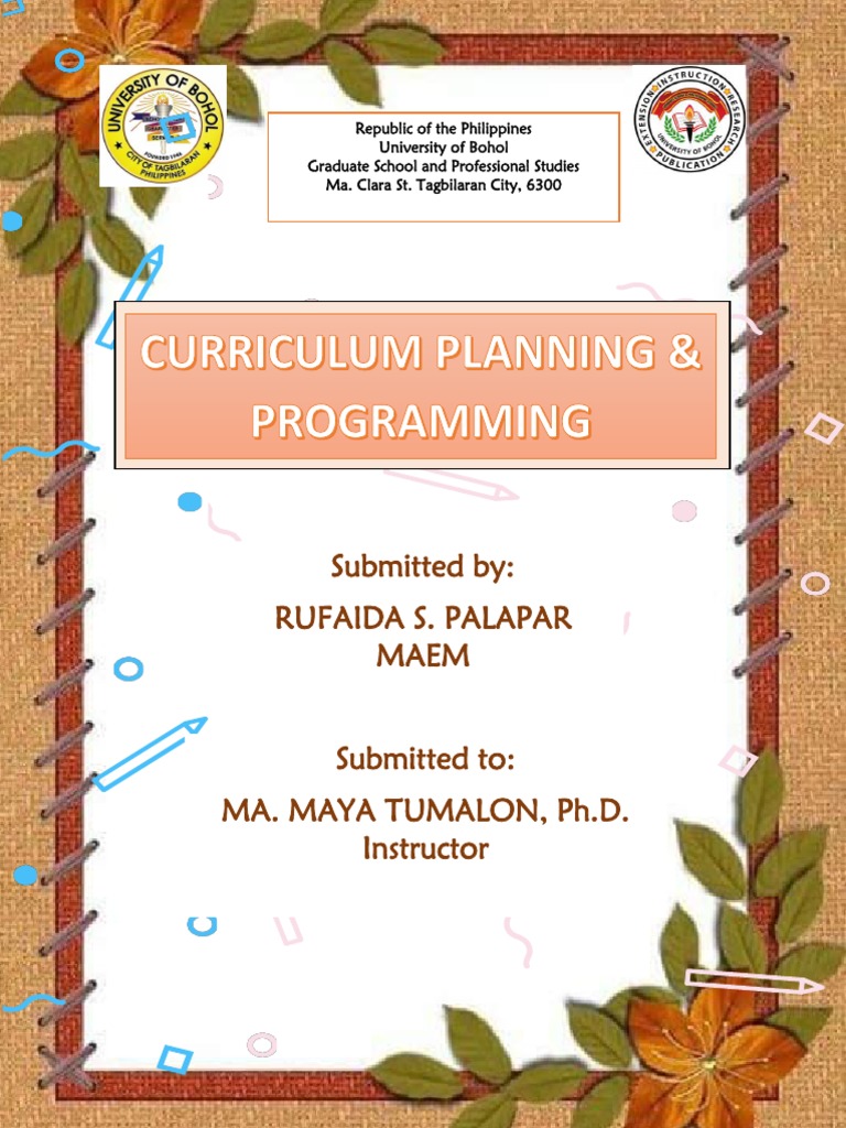 Curriculum Planning and Programming | PDF | Differentiated Instruction ...
