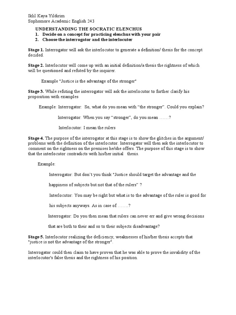 Understanding - The - Socratic - Elenchus Final | PDF