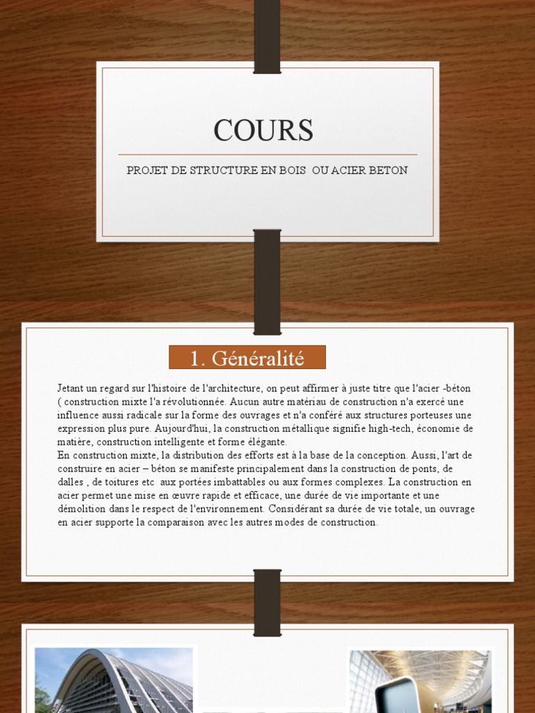 Cours Construction Mixte | PDF | Treillis (assemblage) | Béton