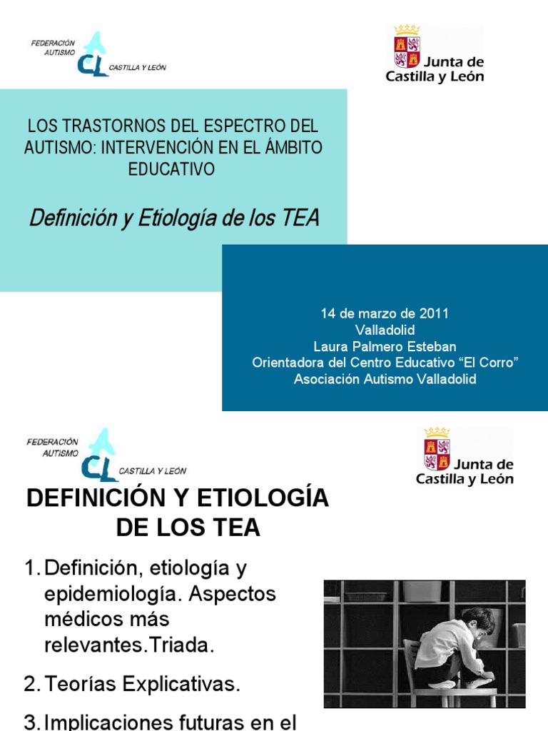 Definición y Etiología de los TEA | PDF | Ocio | Espectro autista