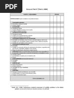 Escala de Equilibrio de Berg | PDF | Ocio | Deportes