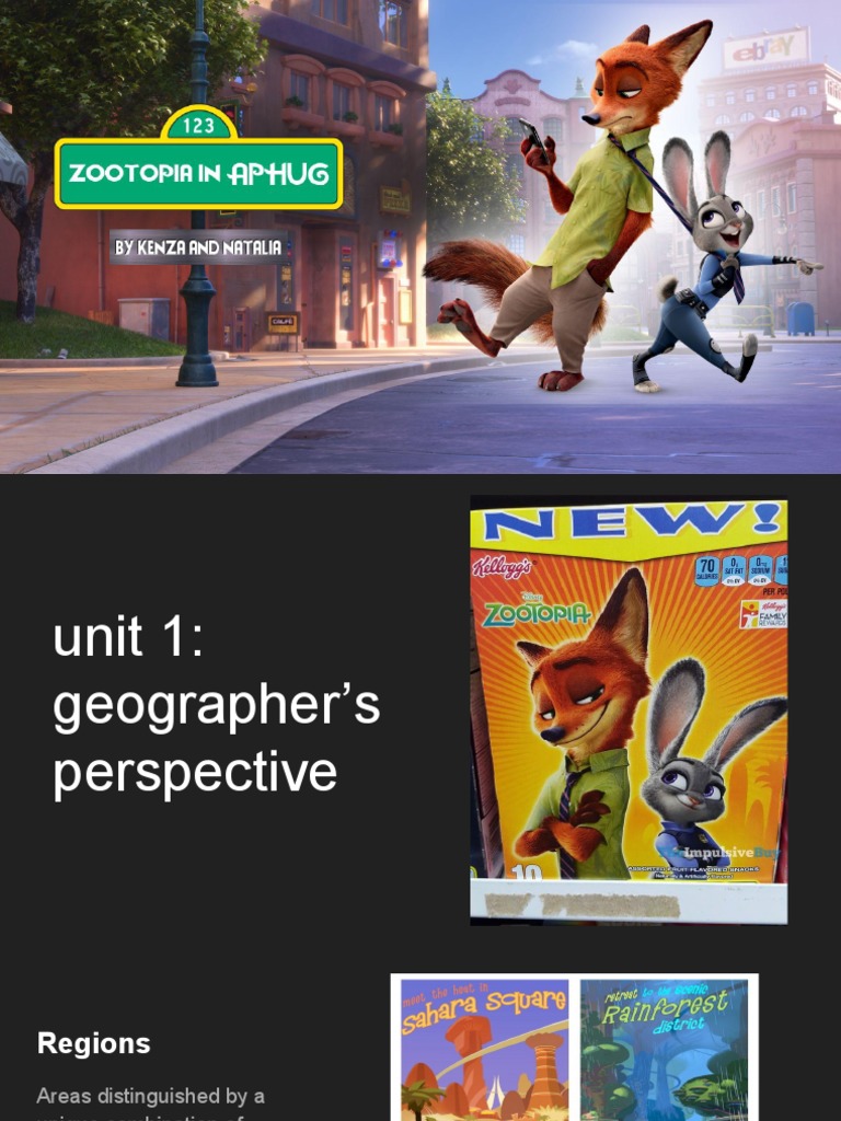 Zootopia's Geography and Economy Insights | PDF | Agriculture | Rabbit