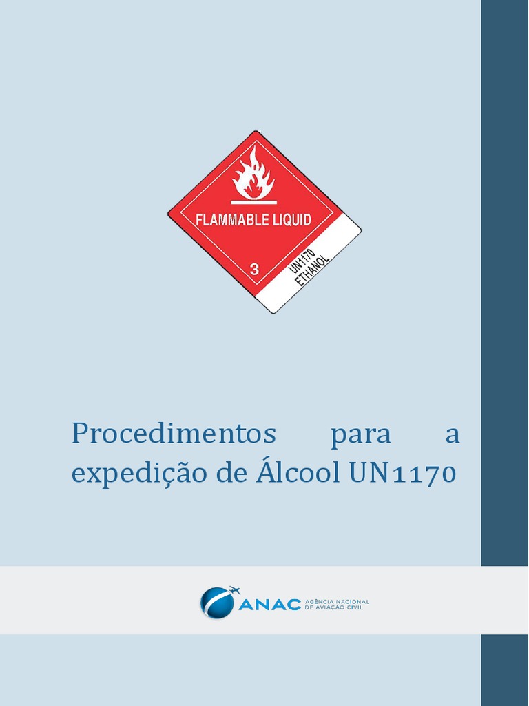 Expedição de Álcool UN1170: Procedimentos | PDF | Embalagem e rotulagem ...