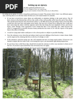 3.apiary Management | PDF | Beekeeping | Beehive