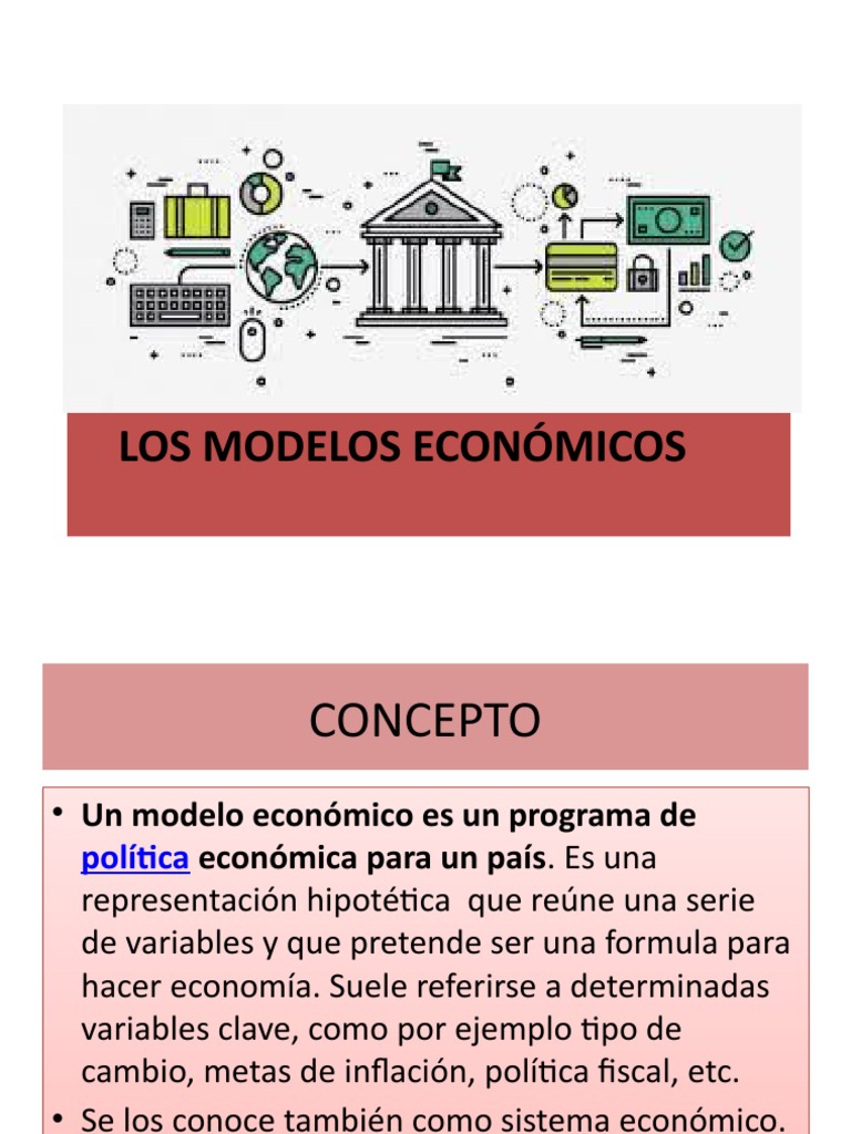 Tipos y Funciones de Modelos Económicos | PDF | Modelo económico ...