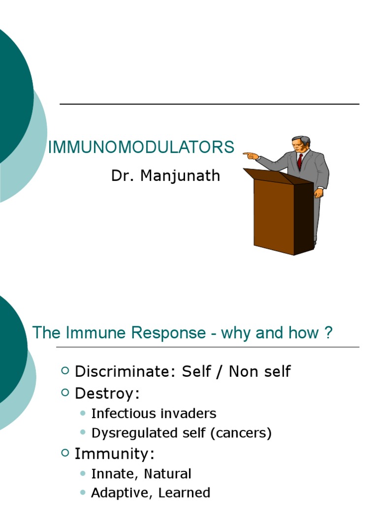 Overview of Immunomodulators and Their Uses | PDF | Immune System ...