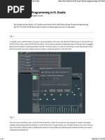 FL Studio Cheat Sheet | PDF | Synthesizer | Electronic Music