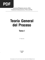 Teoria General Del Proceso Tomo I | PDF | Ley procesal | Jurisdicción
