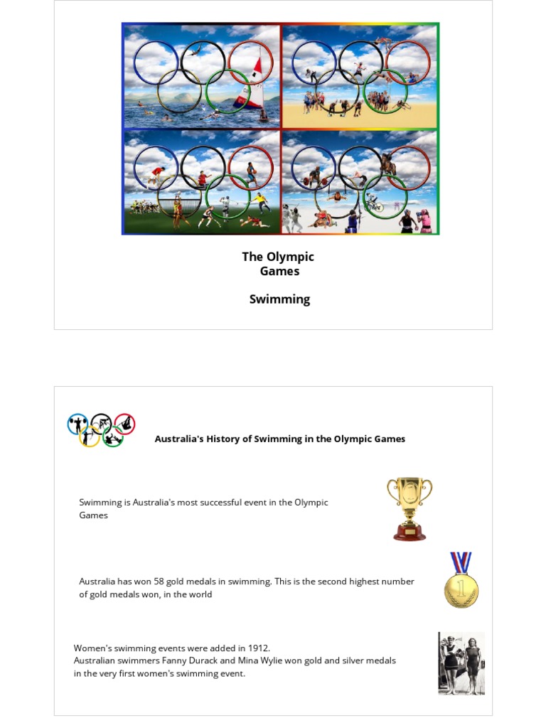 Swim Olympics | PDF