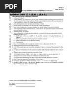 Variation Order Sample From DPWH | PDF | Masonry | Structural Engineering