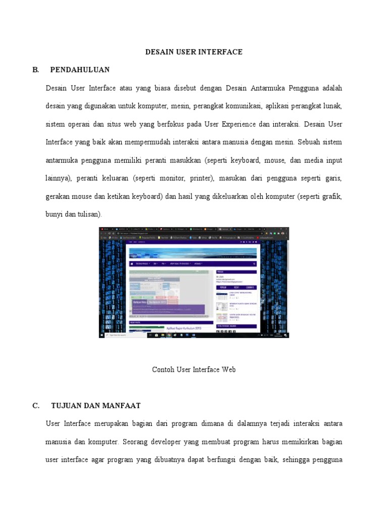 Desain User Interface | PDF