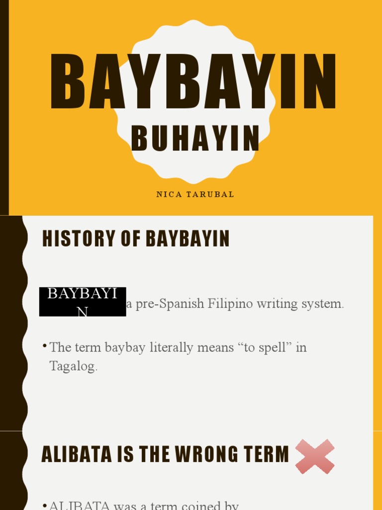 Baybayin Buhayin | PDF