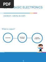 Basic Electronics (BBEE103/BBEE203) - Bipolar Junction Transistors (Module 2) | PDF | Bipolar ...
