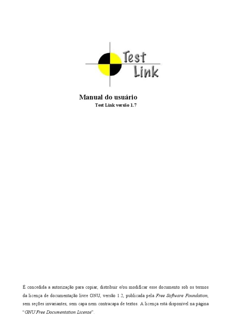 Manual TestLink 1.7 (Beta) | PDF | Janela (informática) | Engenharia de ...