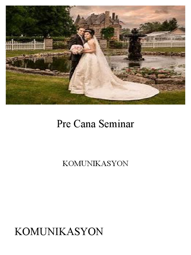 Pre-Cana-Komunikasyon 2 | PDF