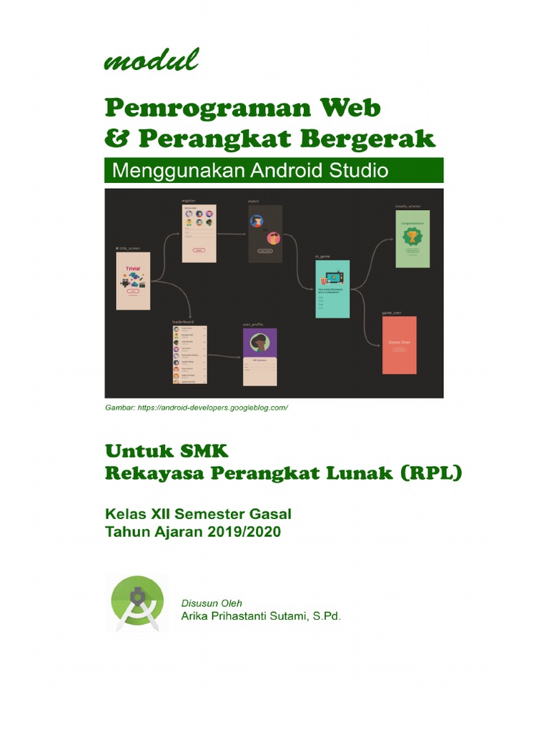 Modul Sem 1 All Android Studio | PDF