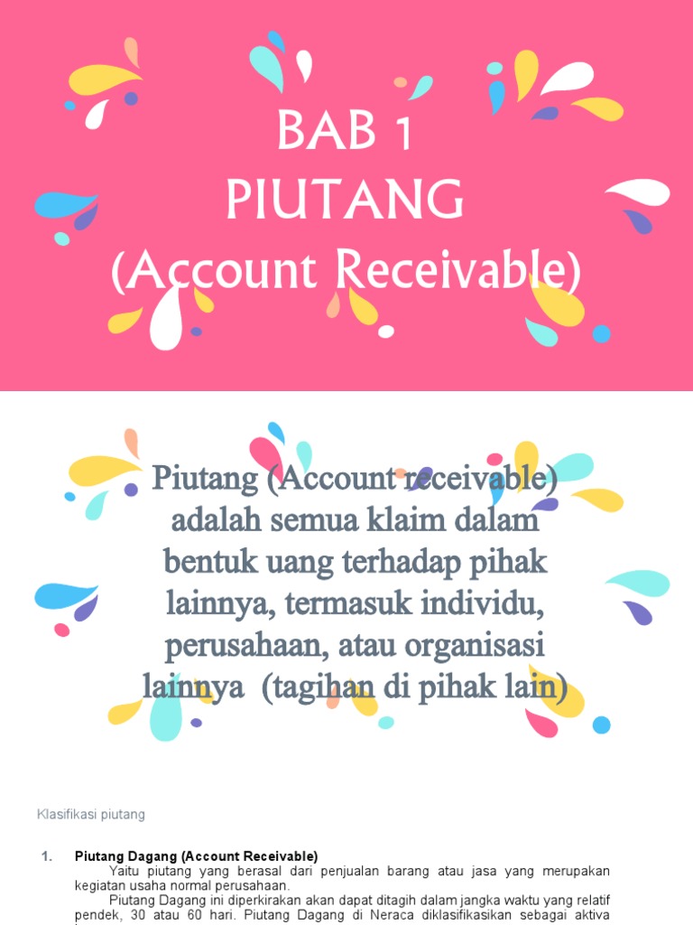 PIUTANG | PDF