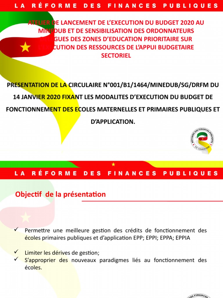 Expose 4 - Credits de Fonctionnement | PDF | Budget | Budgets et ...