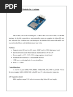 Datasheet MicroSD Module | PDF